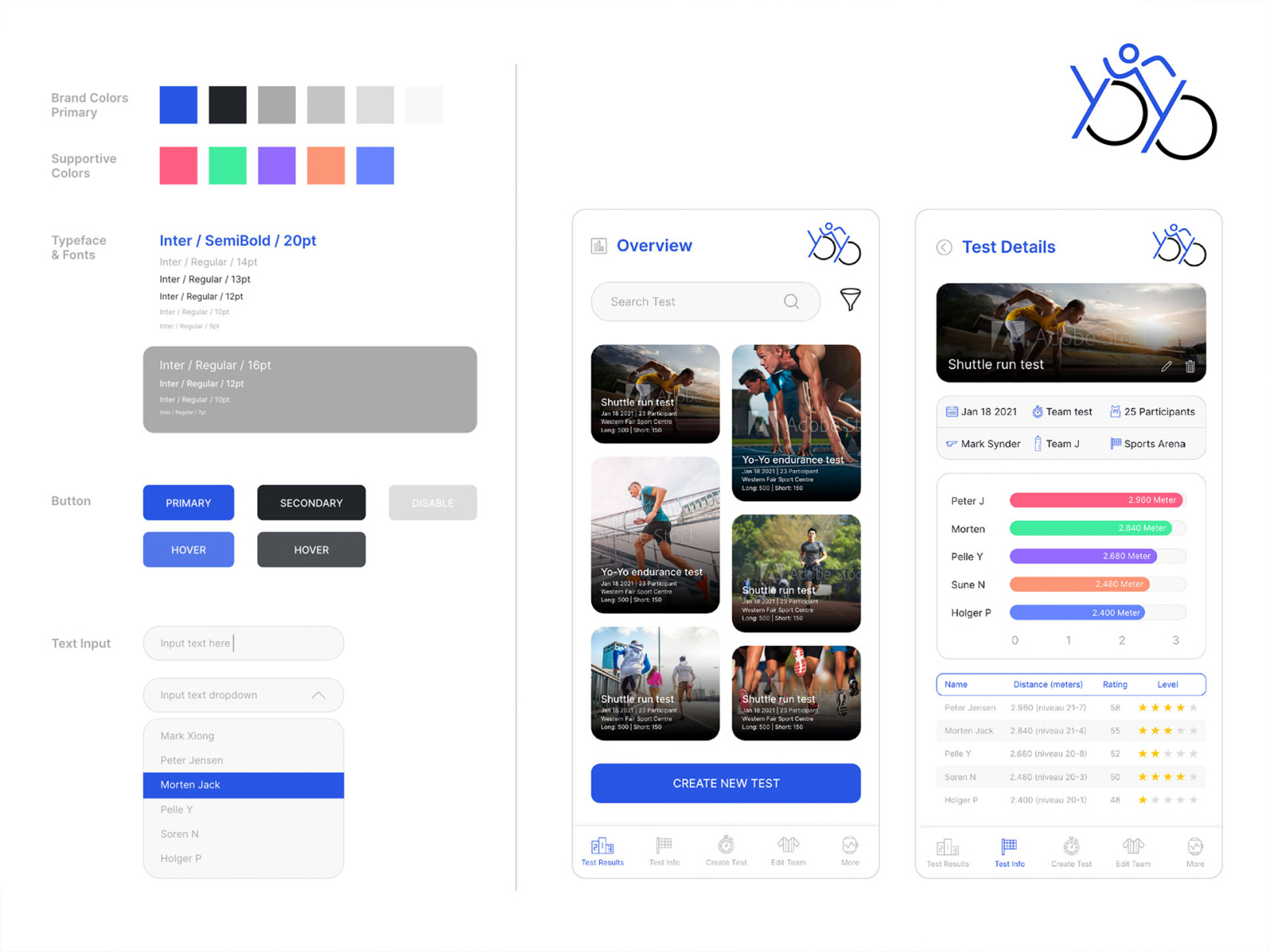 YoYo - Mobile App UI, Logo and Design System by Kishan Harchandani on ...