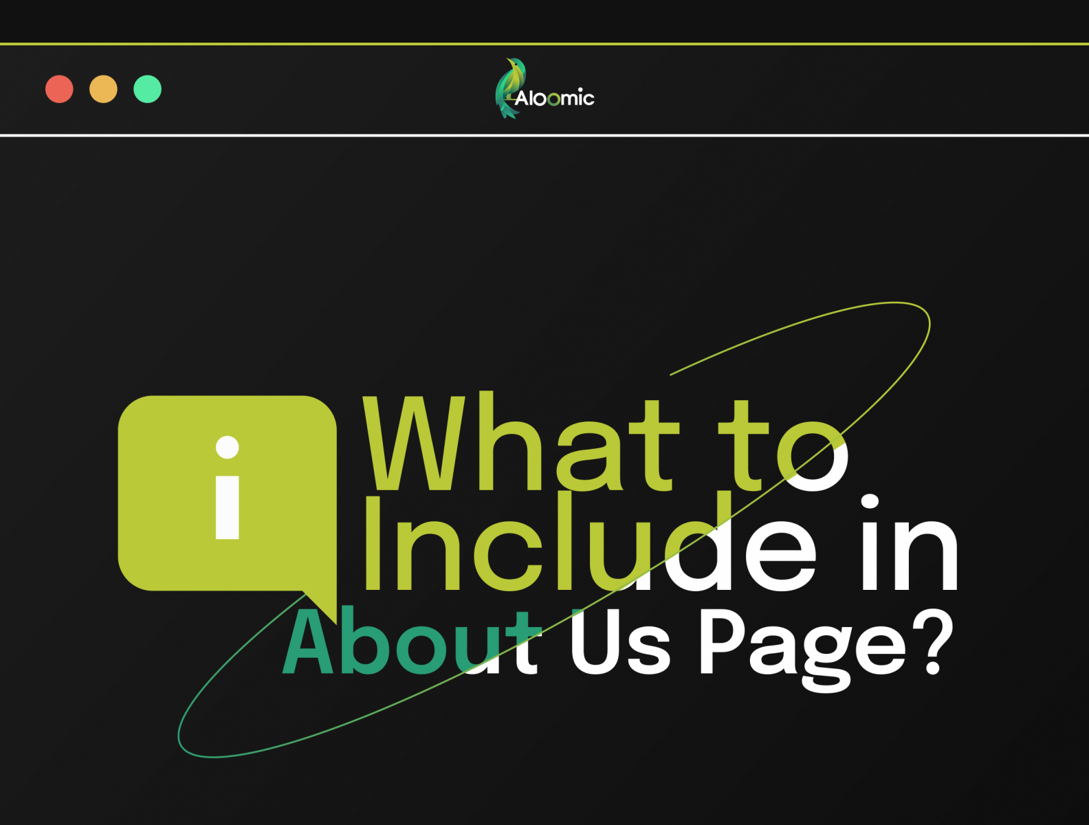 About Us Page by Aloomic on Dribbble