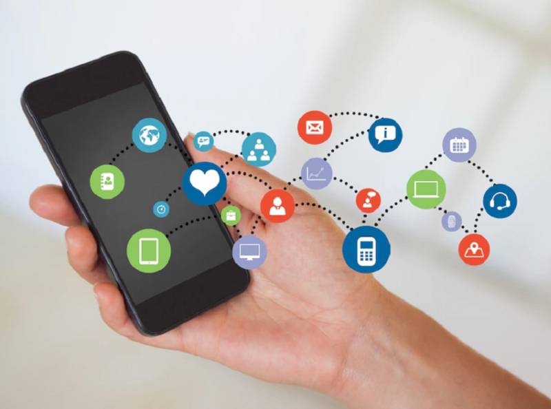 Mobile application development tools by Aloomic on Dribbble