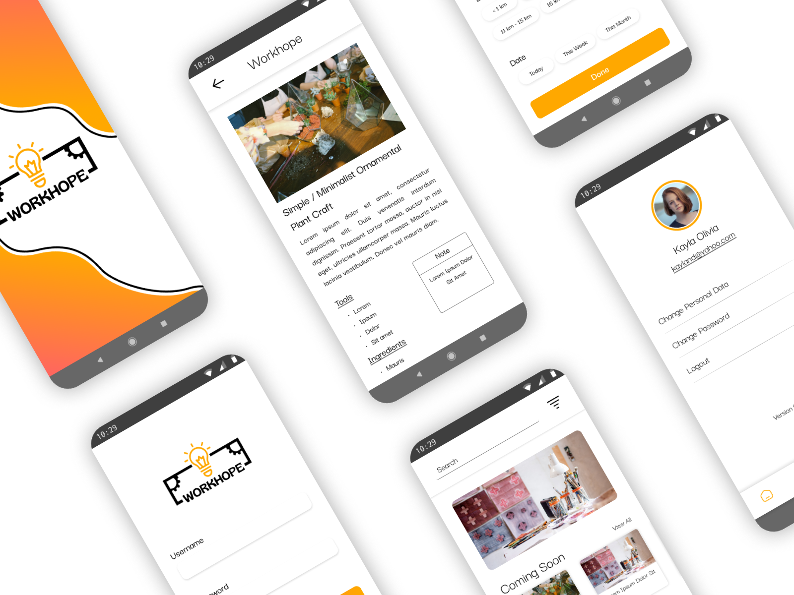 Mobile Workshop Application by Muhamad Fadlie Putra Pratama on Dribbble