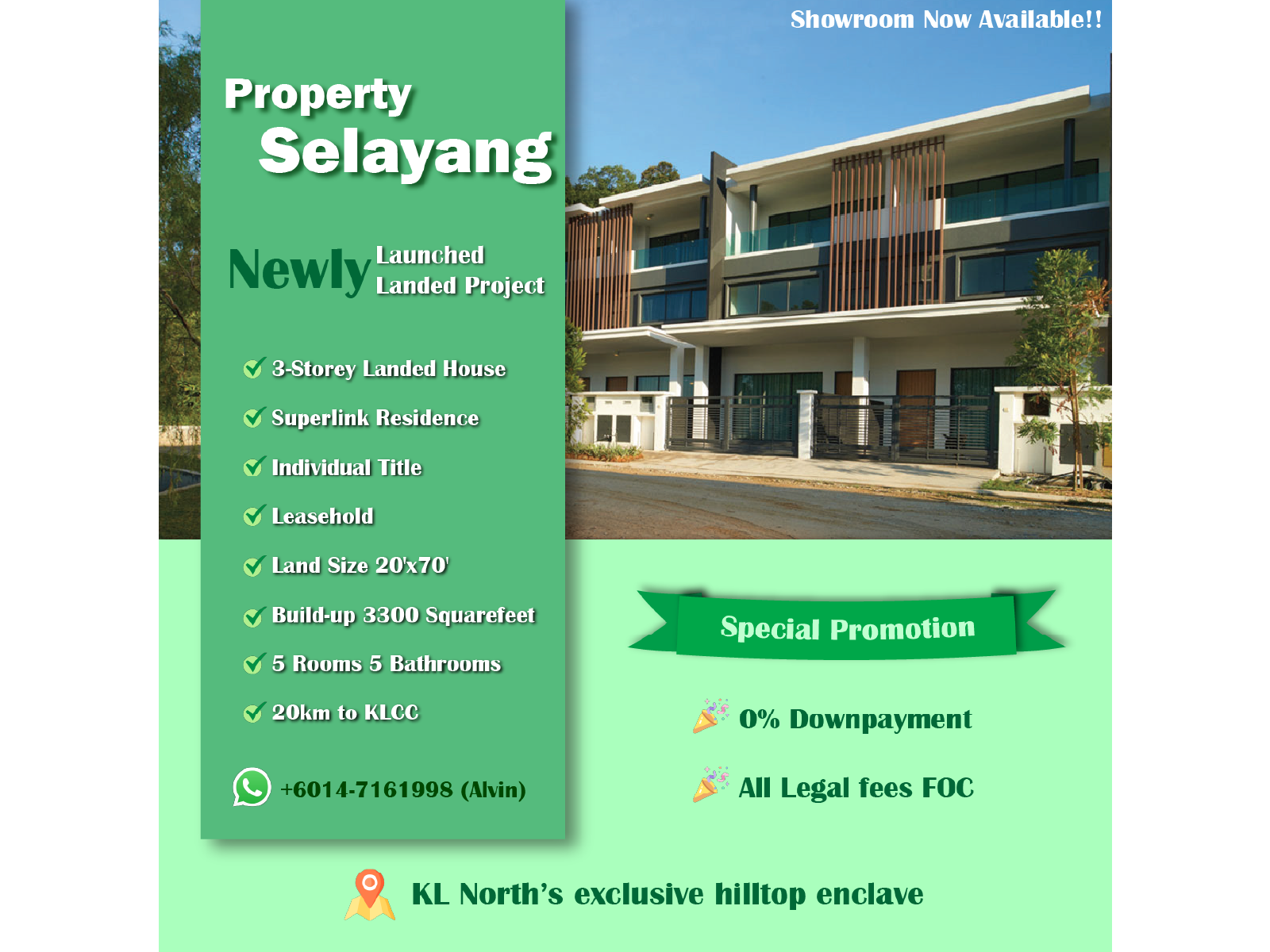 Real Estate Advertisement Poster Design by Alvin Chai on Dribbble