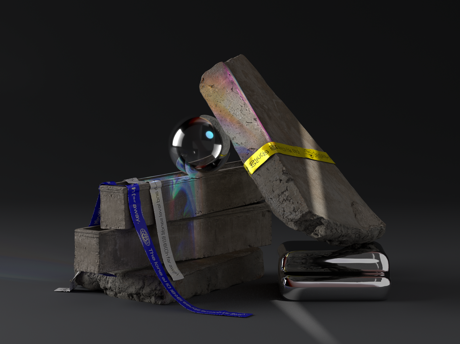 3D render practice by AricAkira on Dribbble