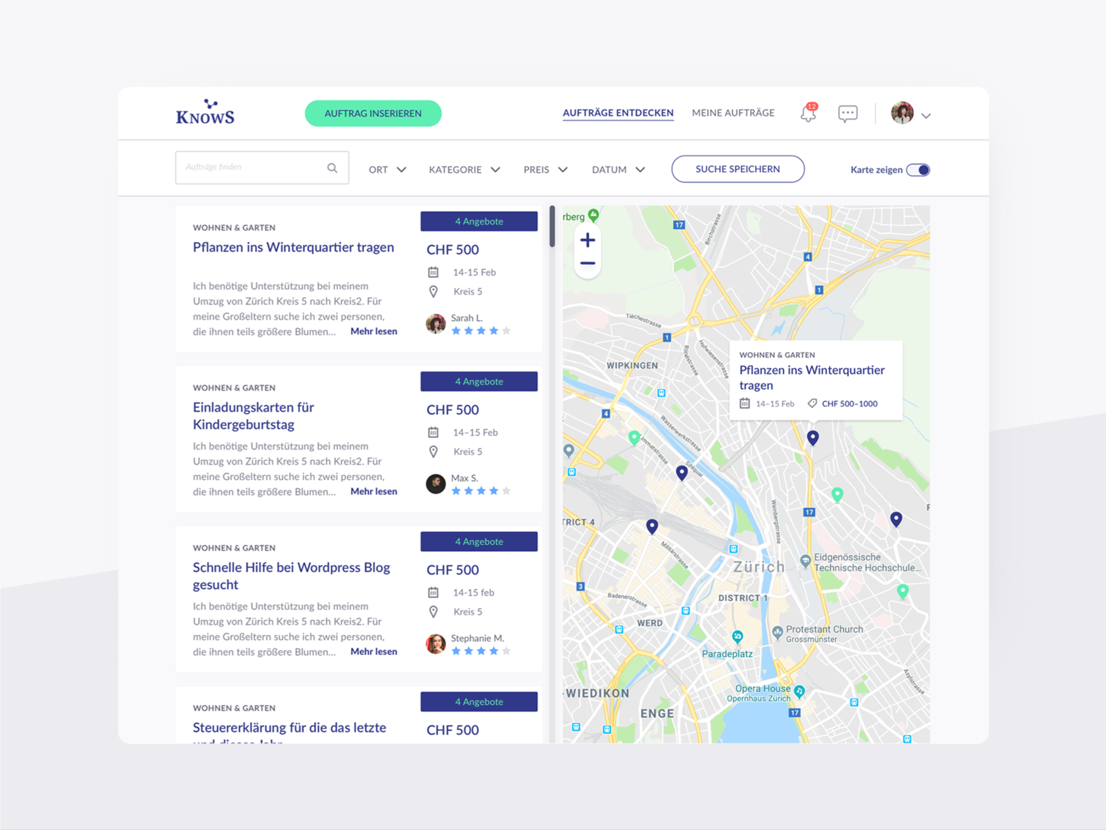KnowS – Explore by Anastasia Vysotskaya for Goodpatch Global on Dribbble