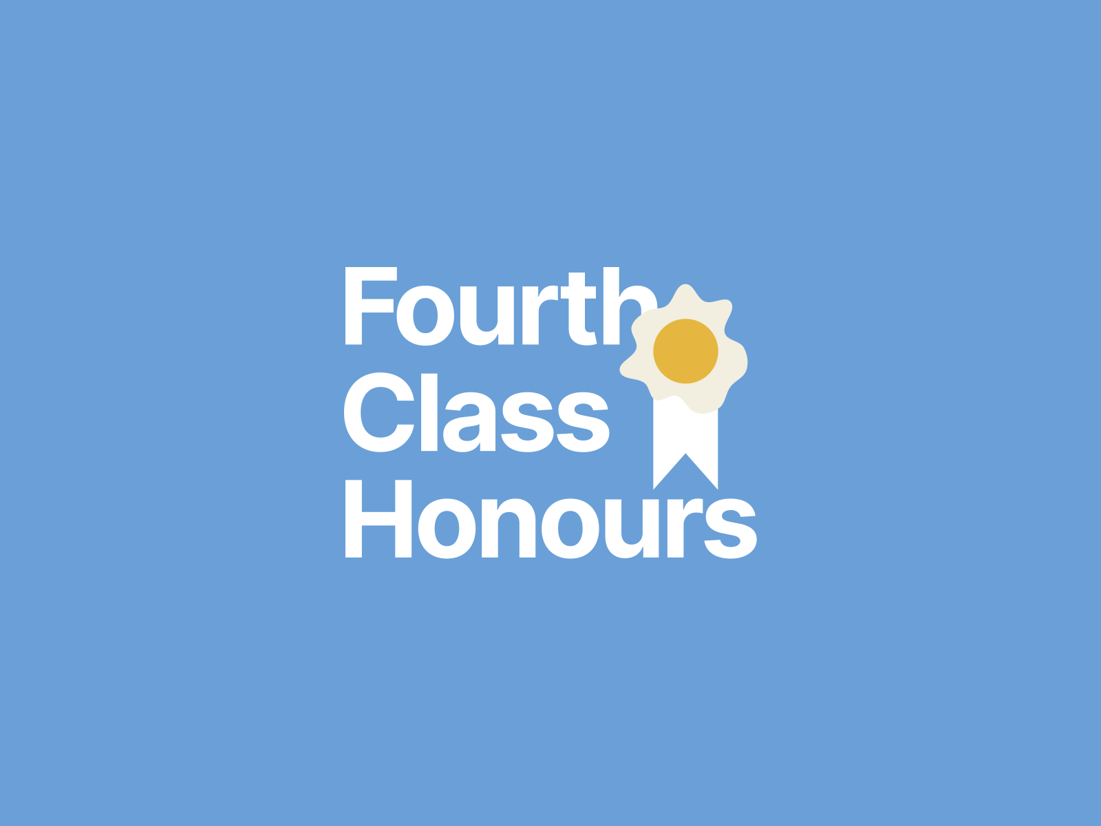 Fourth Class Honours Logo by Chester How on Dribbble