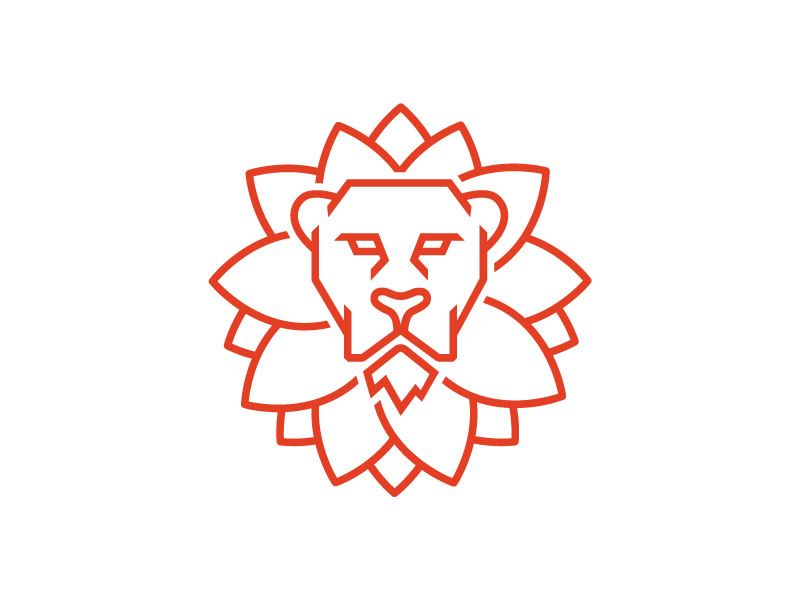 Lotus & Lion by Clayton Cunningham on Dribbble