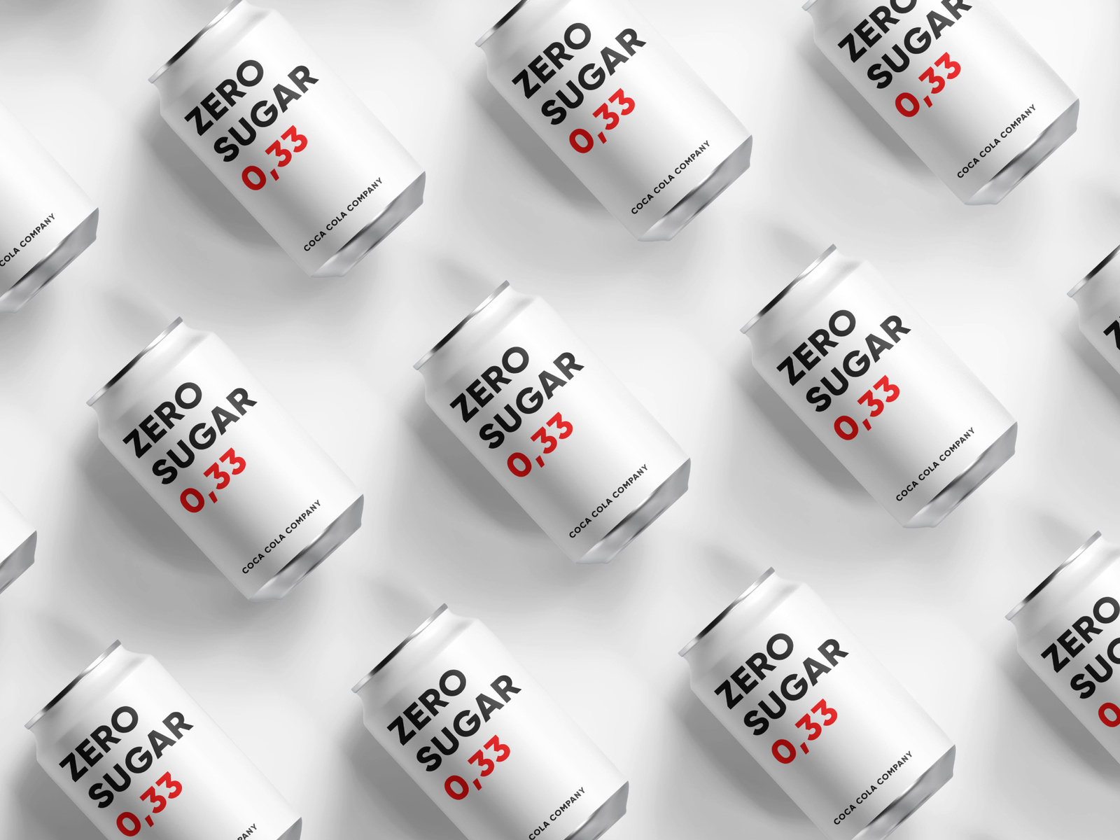 Coca Cola Redesign - Zero Sugar by Ali Celebi on Dribbble