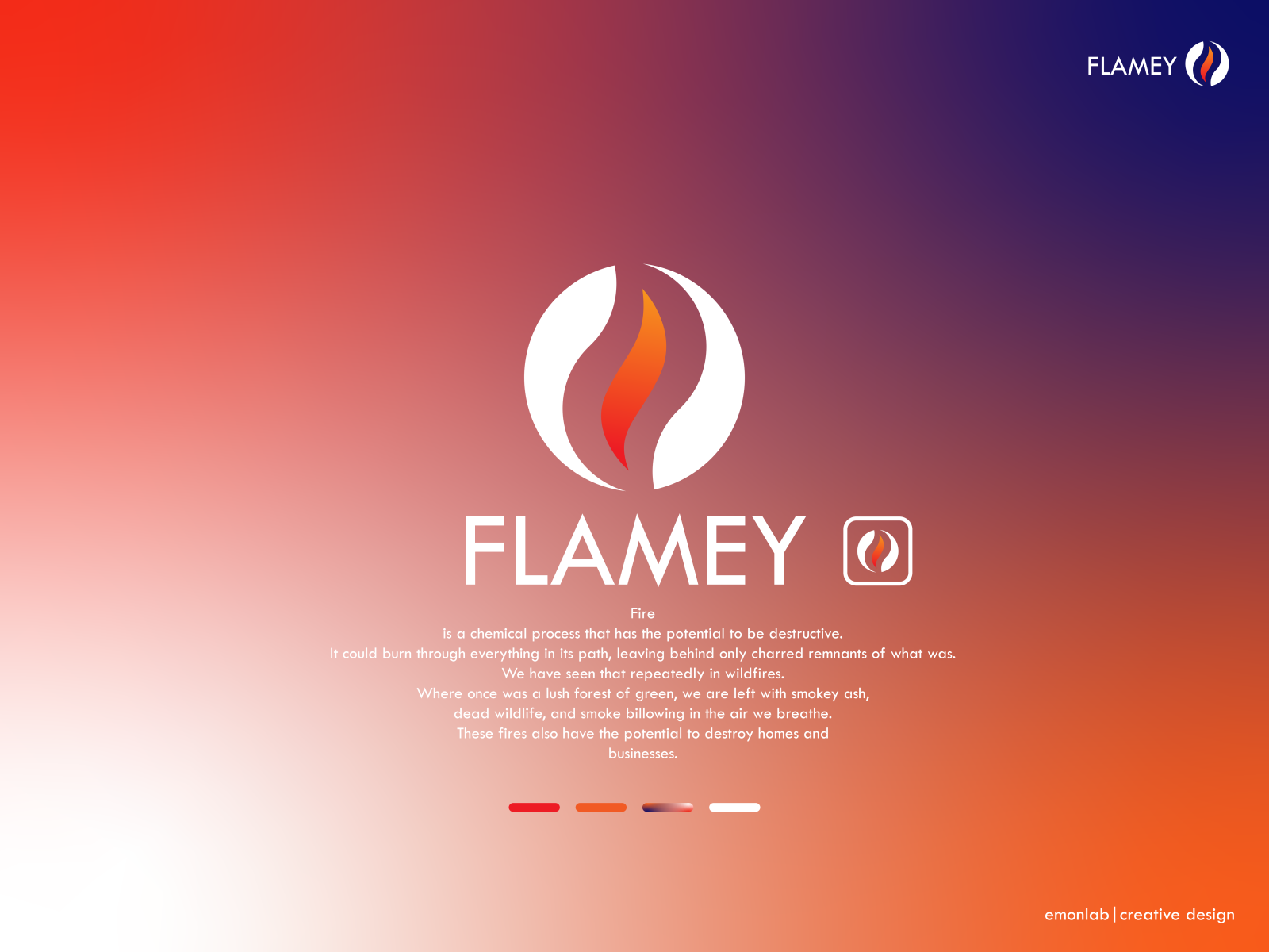 FLAMEY by Shaleh Emon on Dribbble