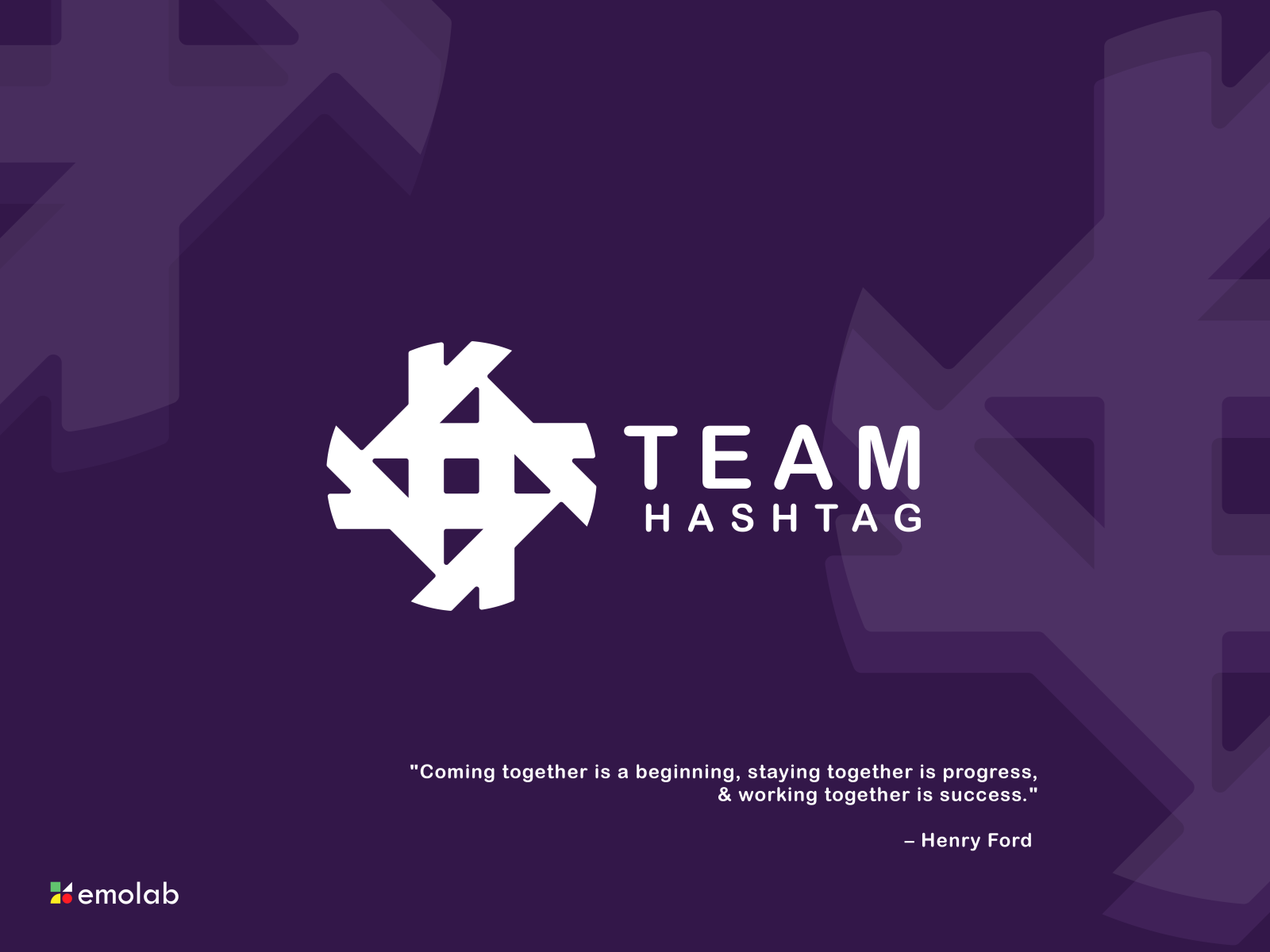 TEAM - hashtag by Shaleh Emon on Dribbble