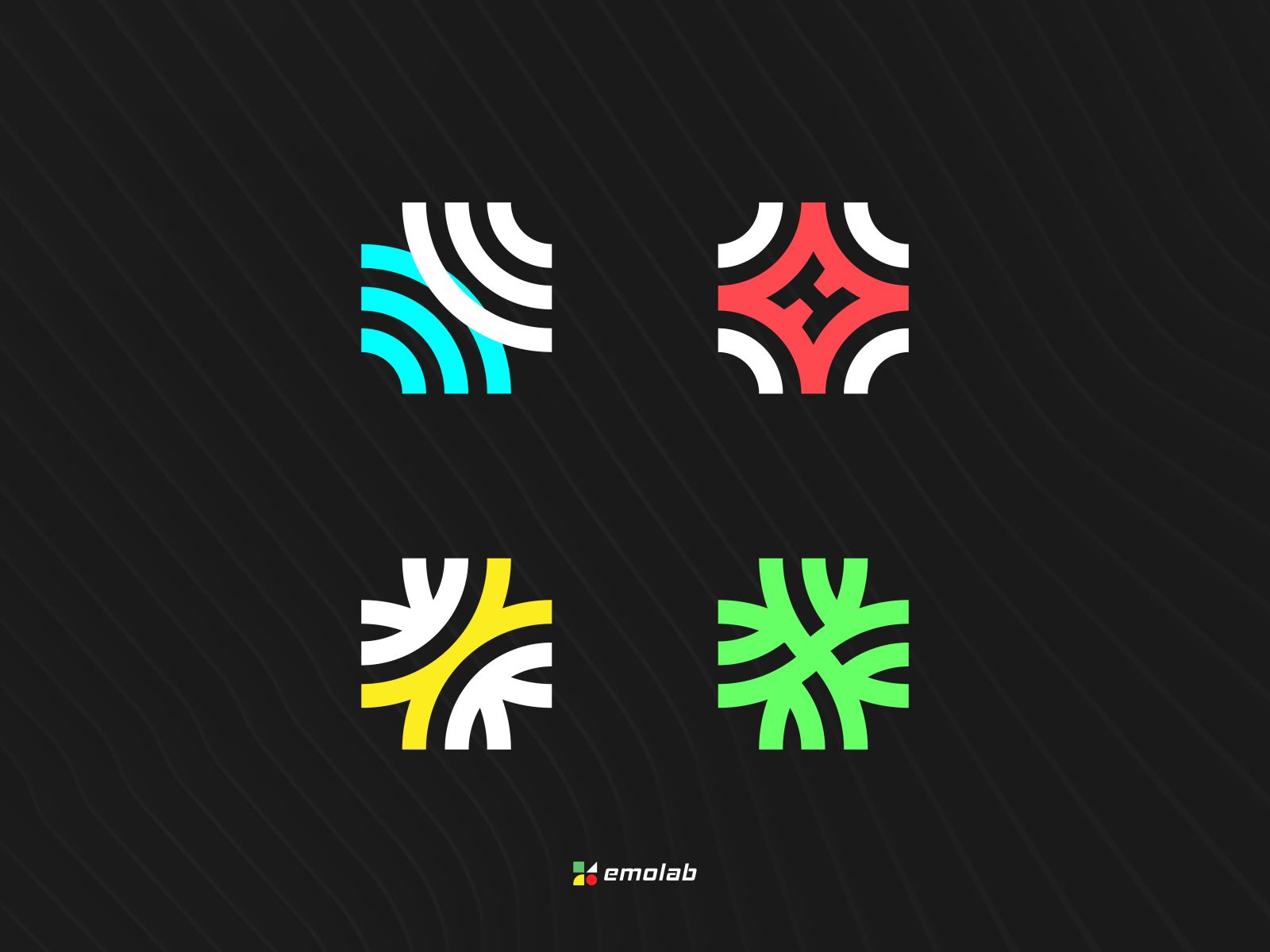 grid logo by Shaleh Emon on Dribbble