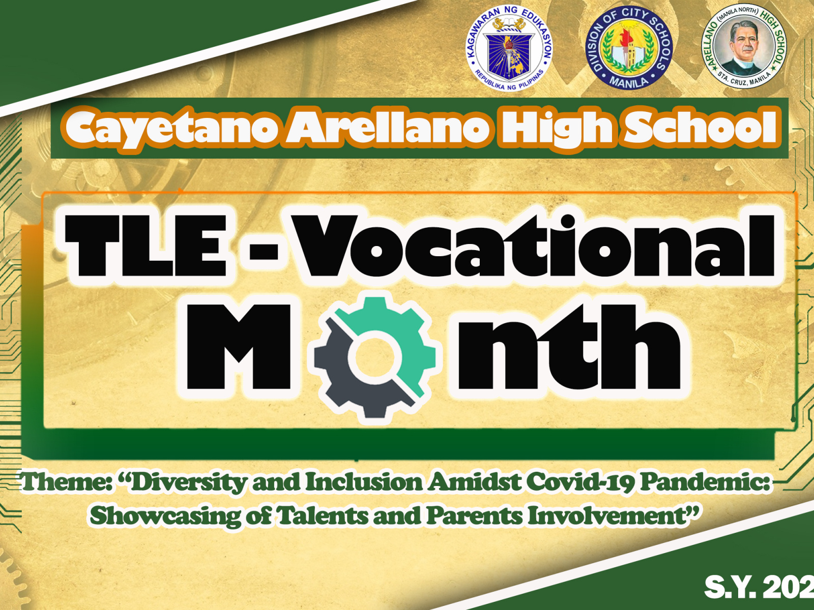 Poster for TLE Program by Daniel De Vera on Dribbble