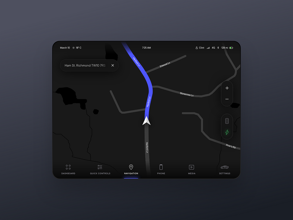 Digital Cockpit | UX & UI Design by Terielle on Dribbble