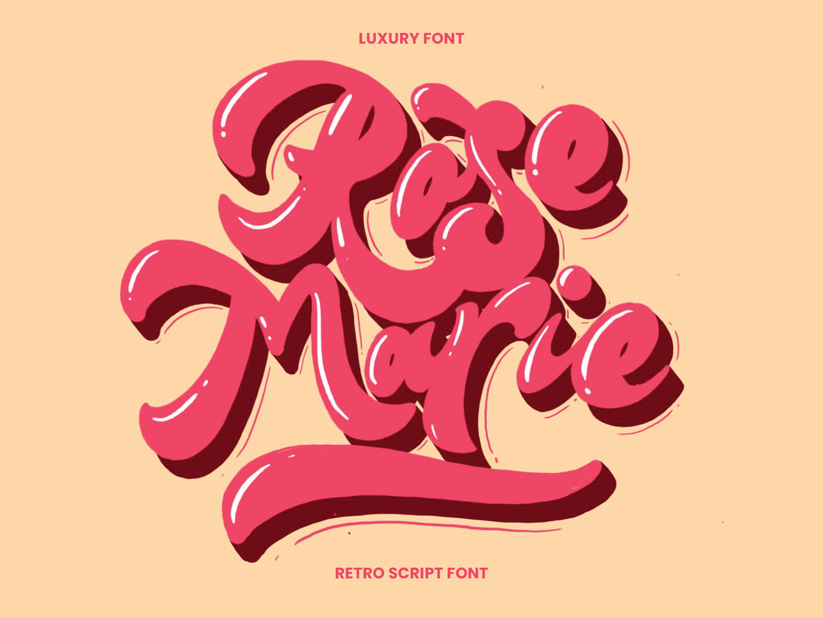 Retro script by laiyo studios on Dribbble