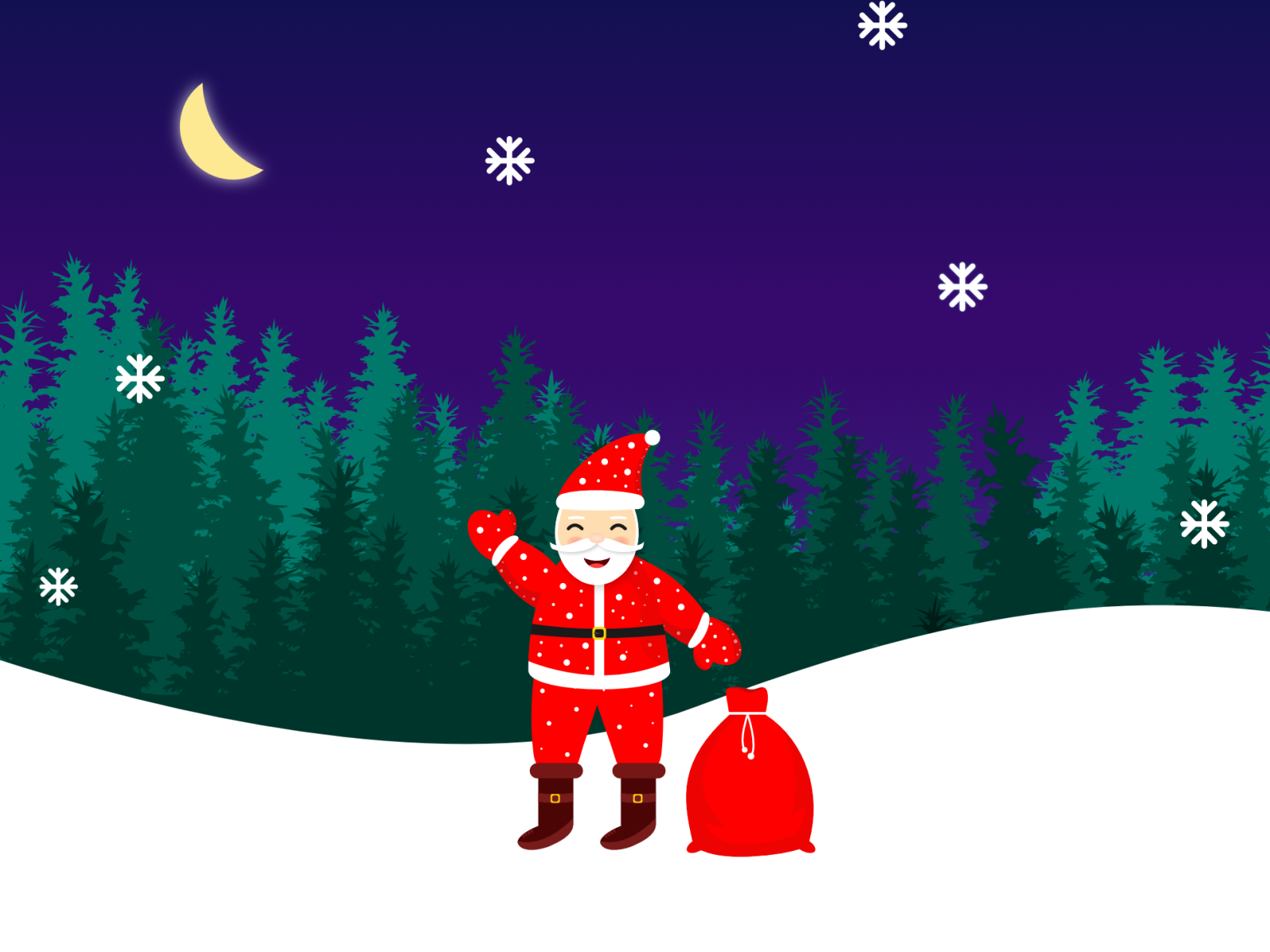 Santa Claus by Puneet Shakya on Dribbble