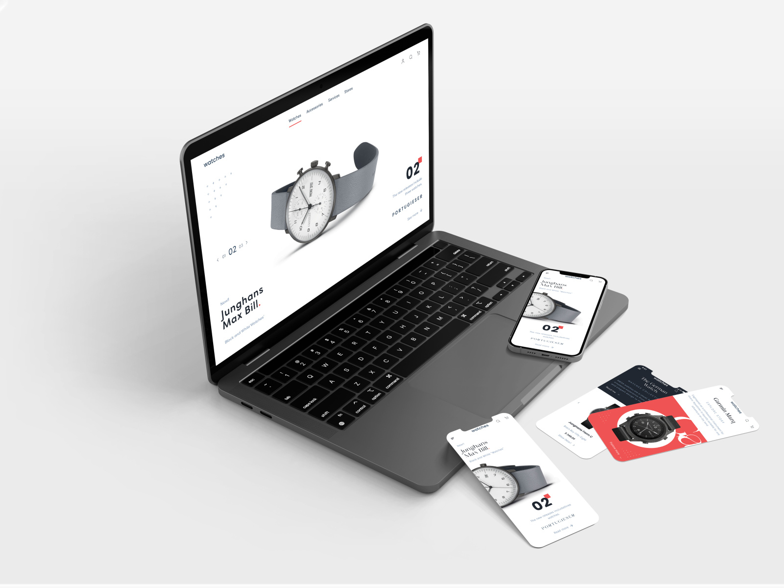 Watches Store by Adis Cengic on Dribbble