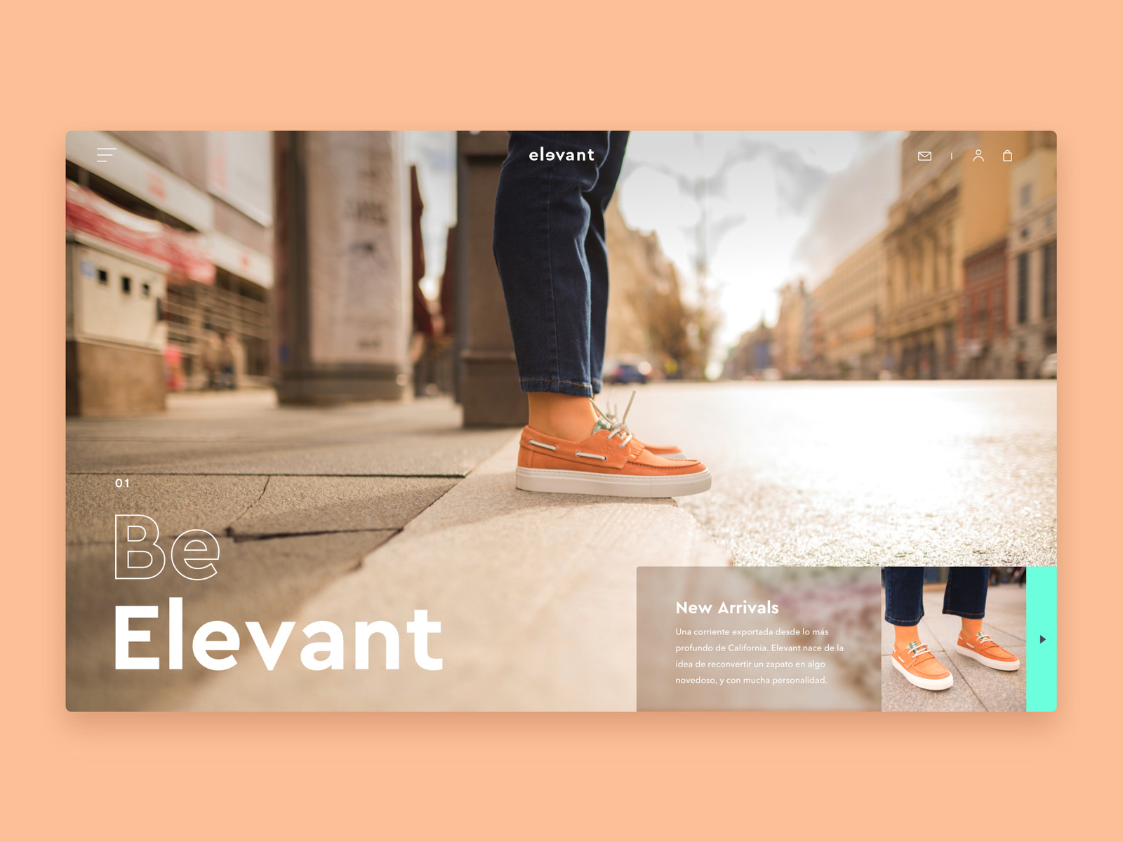 Elevant - Home - by Javier Ochoa on Dribbble