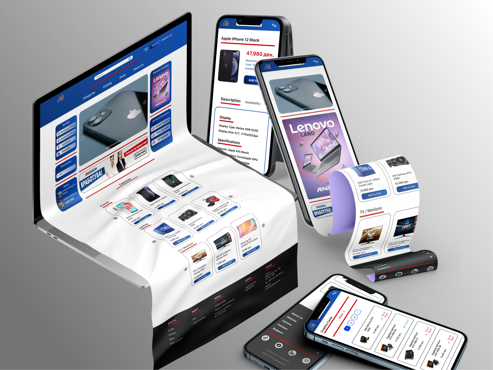 Anhoch Website Redesign by Filip Angelovski on Dribbble