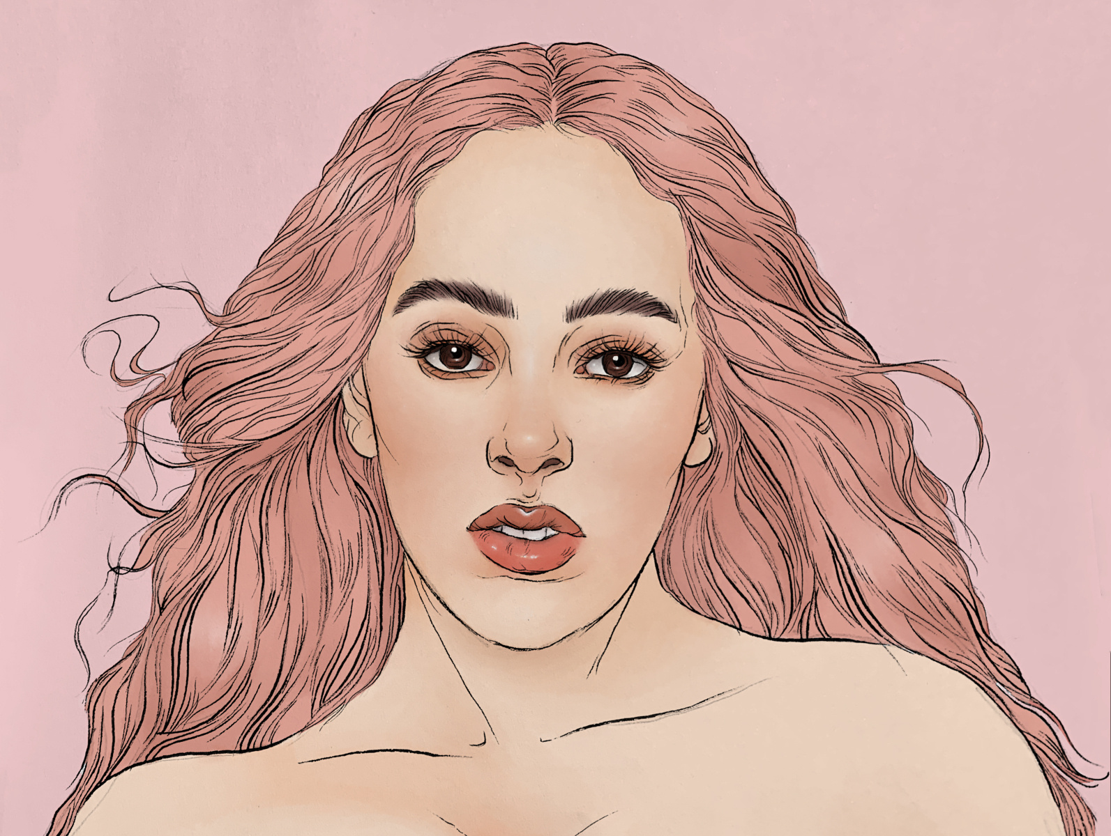 Doja Cat by Olivia Sicherman on Dribbble