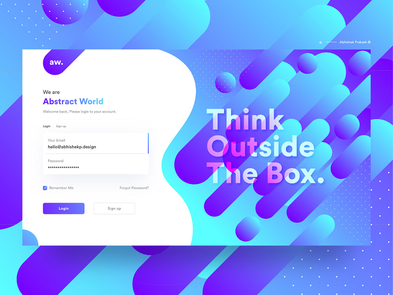 Create Account Screen designs, themes, templates and downloadable ...