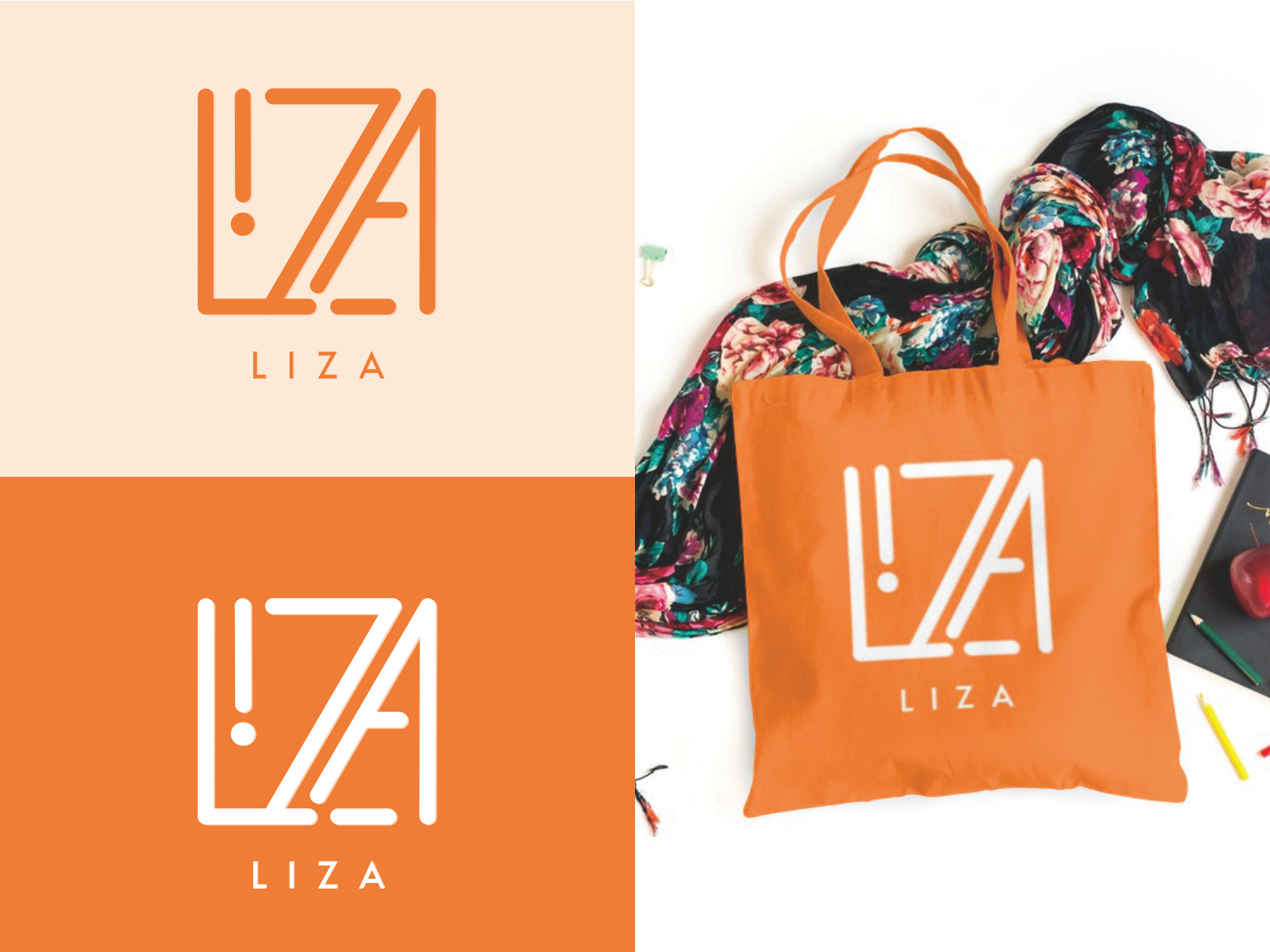 Logo Type Liza by Dhemen Studio on Dribbble