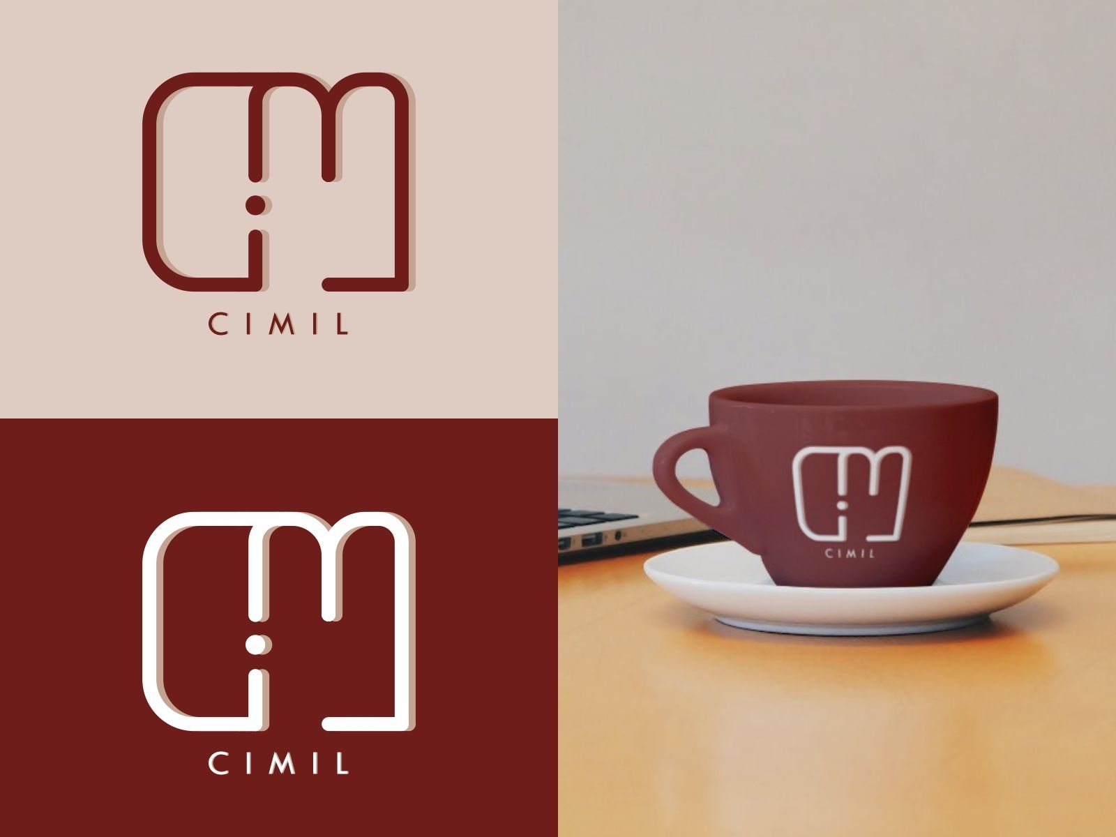 Logo Type Cimil by Dhemen Studio on Dribbble