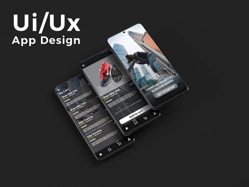 Ui/Ux App Design by JS Designer on Dribbble