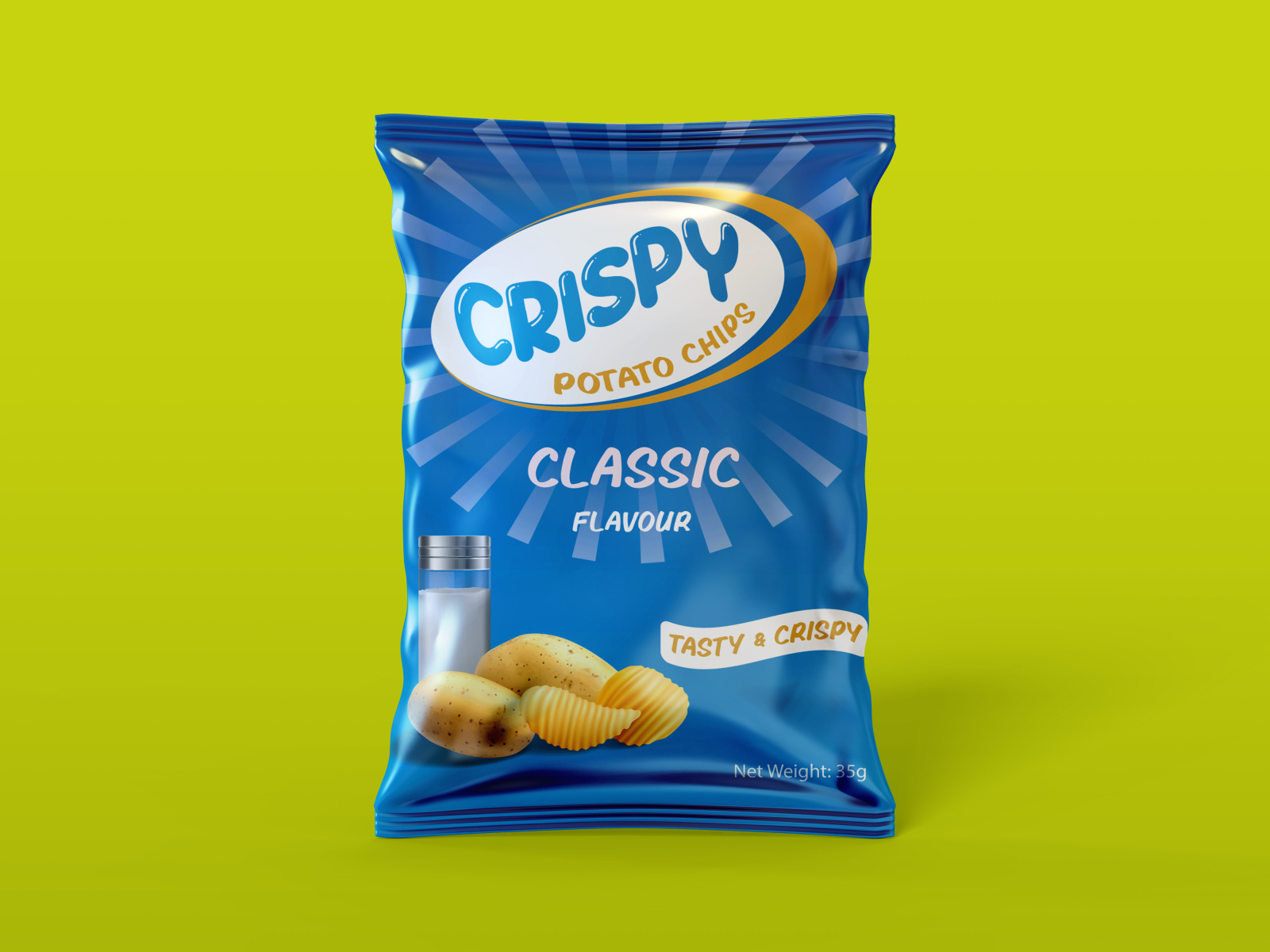 Chips packet Design by Abid Hasan on Dribbble