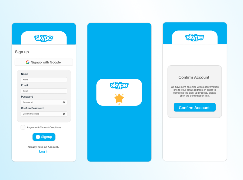Signup Form Daily UI (Day 01) by Prabakaran R M on Dribbble