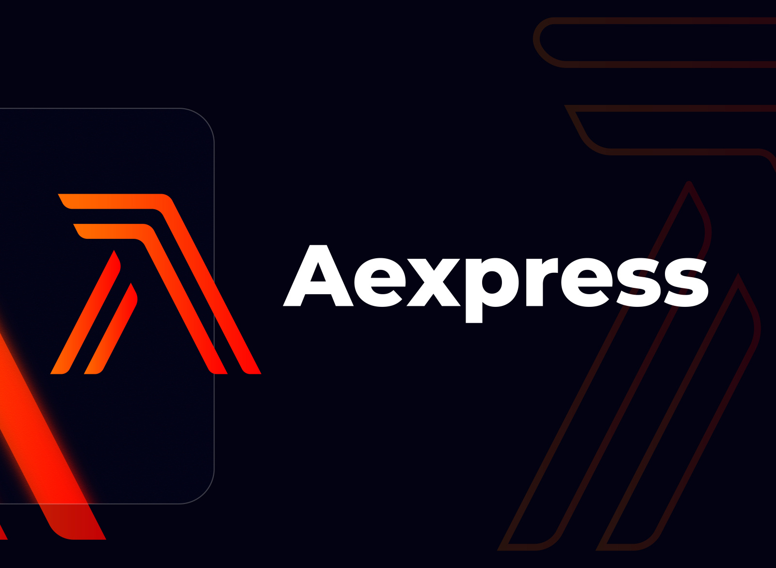 Aexpress Logo Design. by Pansilu Ganithage on Dribbble