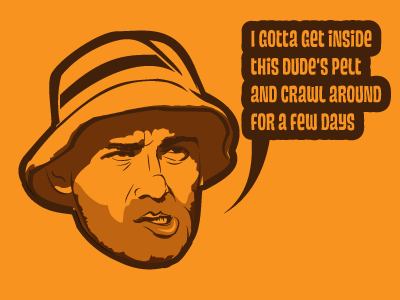 Carl Spackler by Derek Balmer on Dribbble