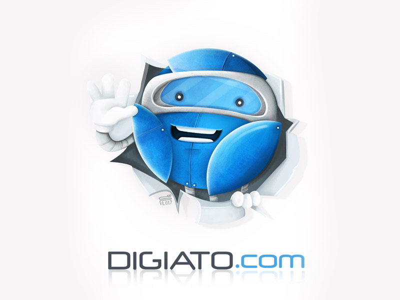 Digiato Character by Sahar Sobhani on Dribbble