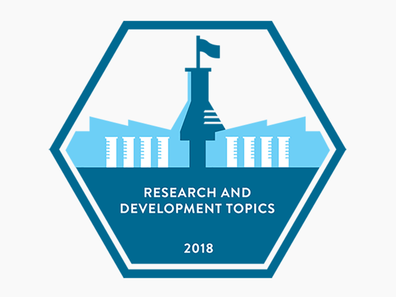 Research and Development Logo by Mallory S Wild on Dribbble