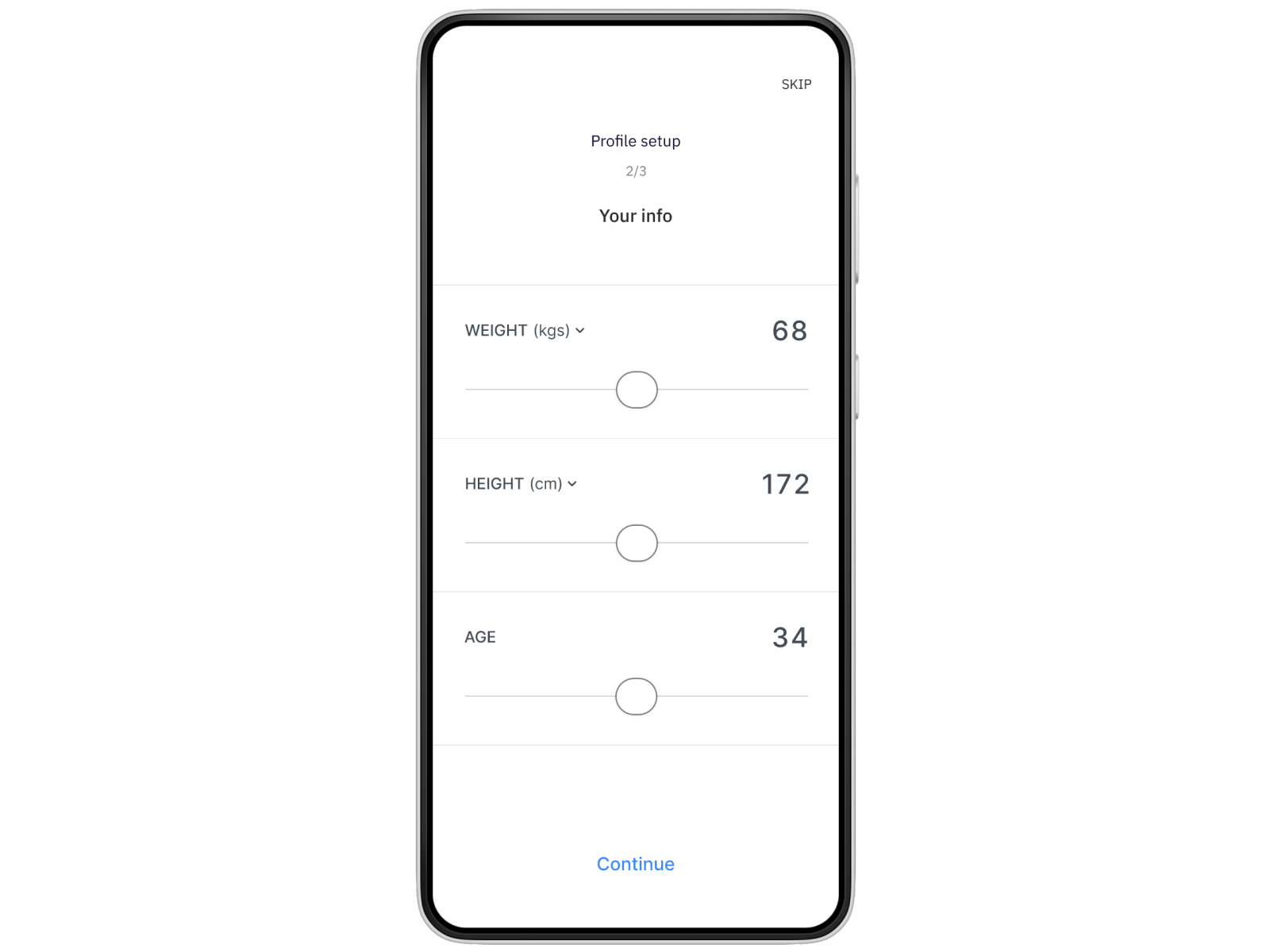 Numeral picker by Kiariin on Dribbble