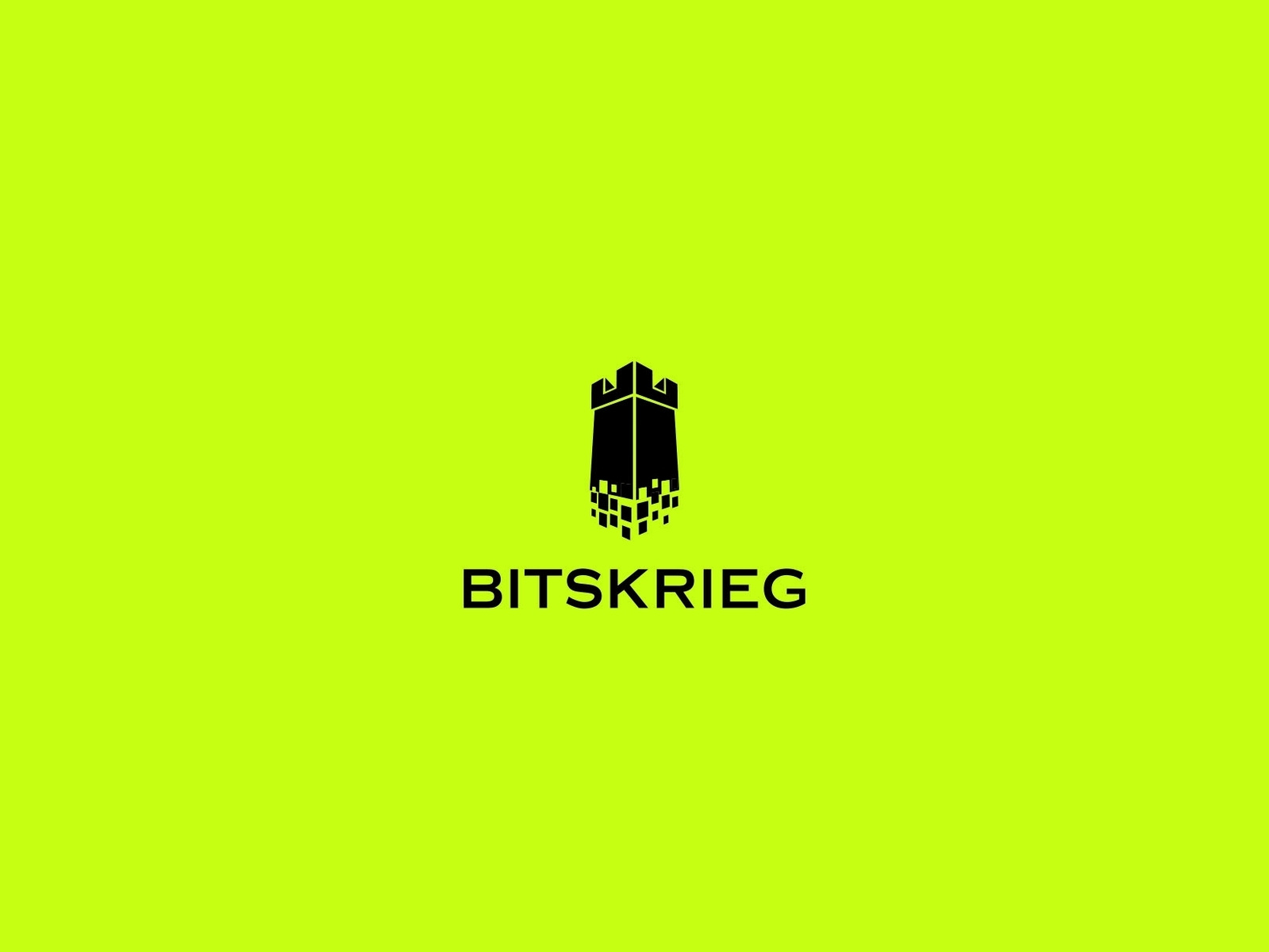 Bitskrieg Logo Concept by Andy Huff on Dribbble