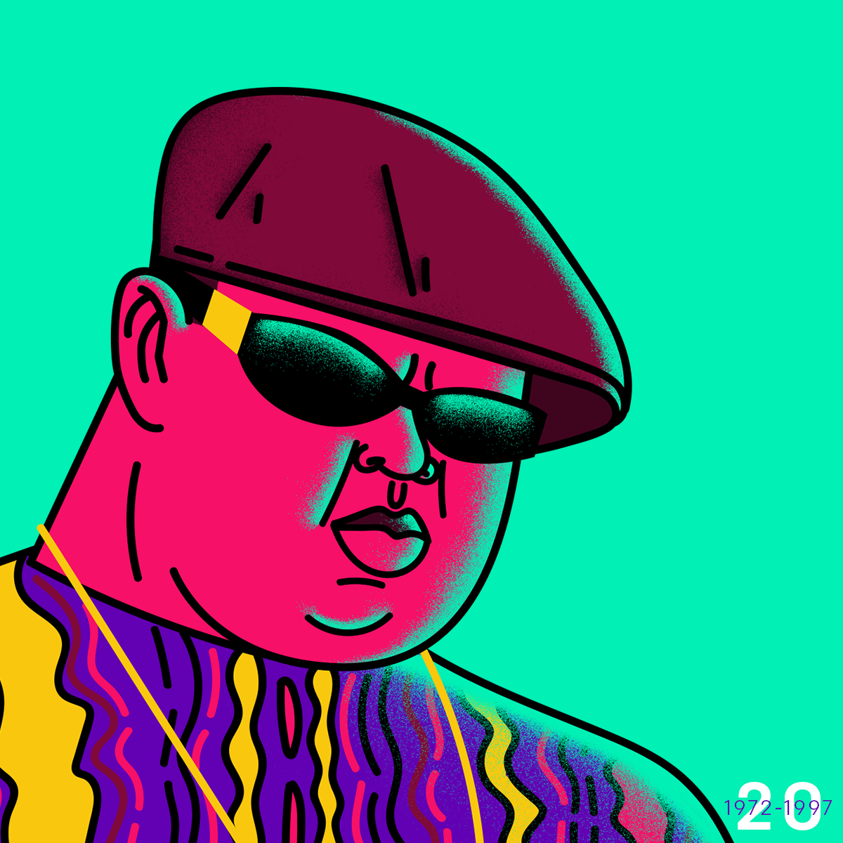 Notorious B.I.G. by David Lomeli on Dribbble