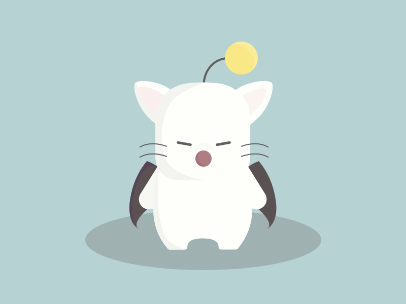 011: Annoyed Moogle by Maggi Voong on Dribbble