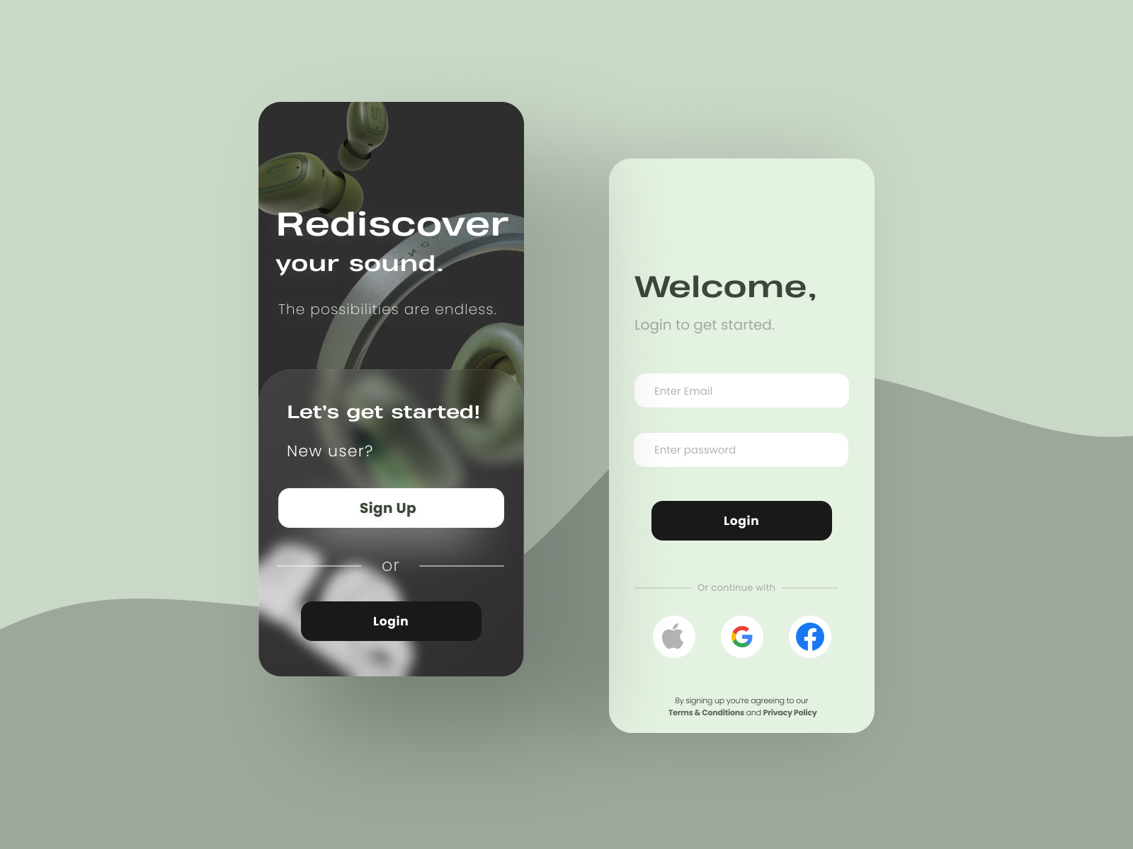 Sign Up Screen by Yash Shetty on Dribbble