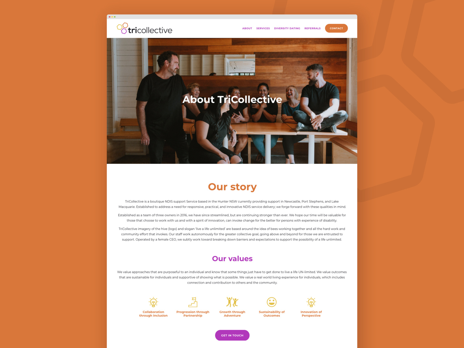 Tri Collective 6 by Kel Corbett on Dribbble