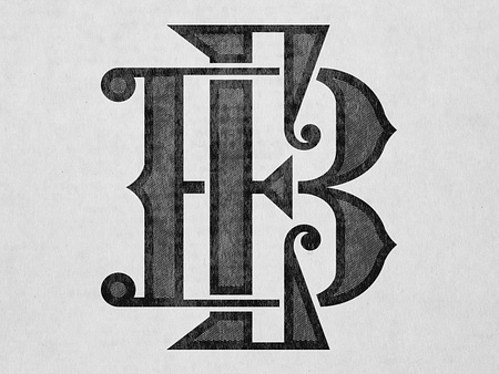 E.B. Monogram by David Cole on Dribbble