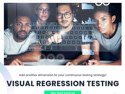 Visual Regression Testing - Test Evolve by Test Evolve on Dribbble
