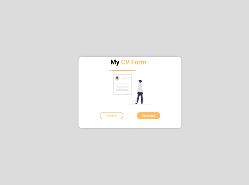 Pop-Up / Overlay by Zwe Htetpaing on Dribbble