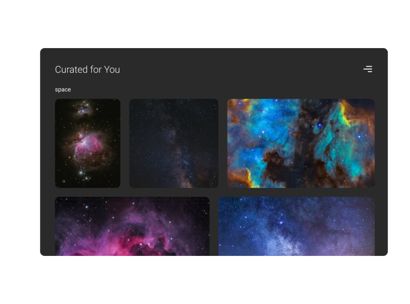 Daily UI :: 091 - Curated for You by Zwe Htetpaing on Dribbble