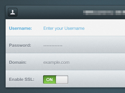 iPad Login by Joel Atherley on Dribbble