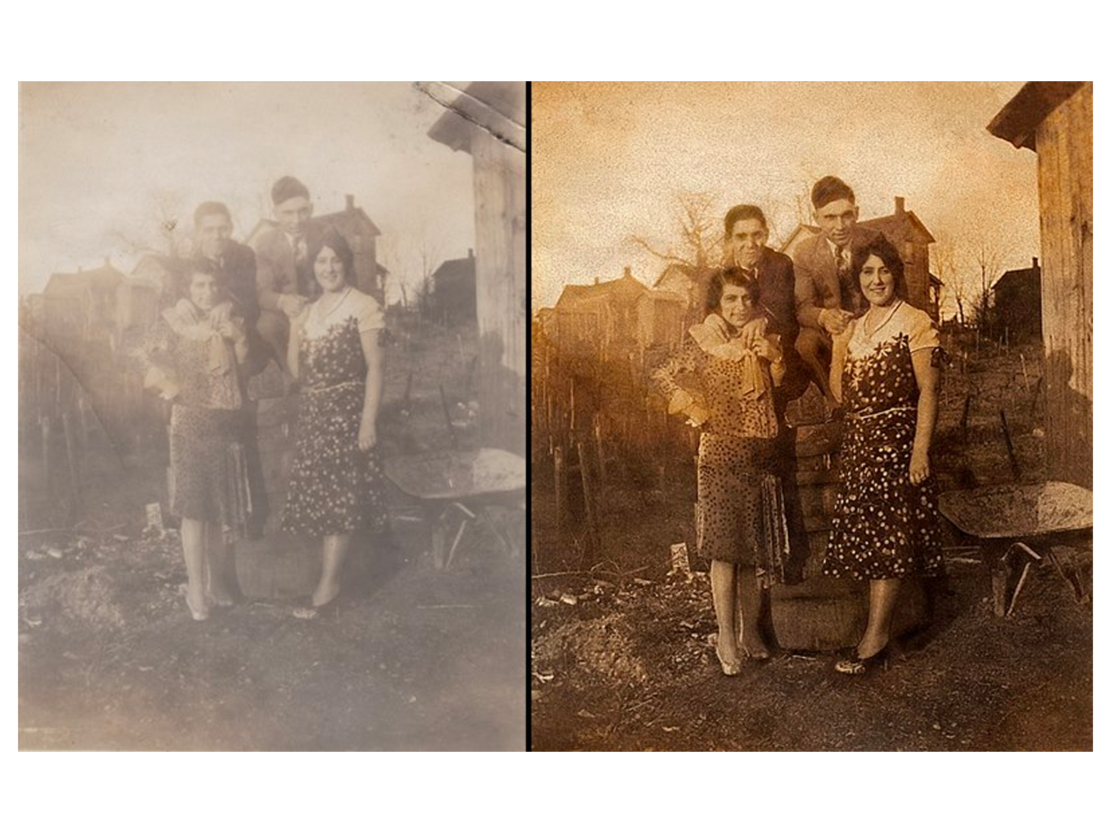 Photo Retouch / Restore by Anthony Montemarano on Dribbble