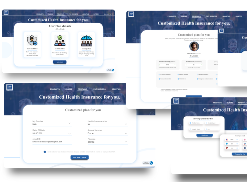 UI Design by Akshay Poojary on Dribbble