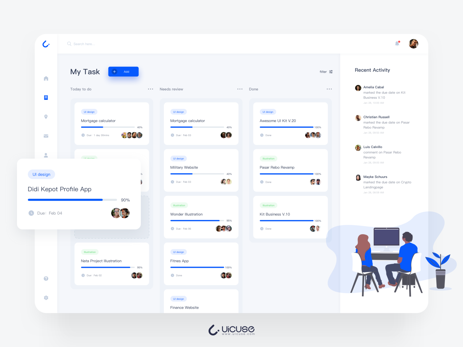 Backstage Saas terminal by yue on Dribbble