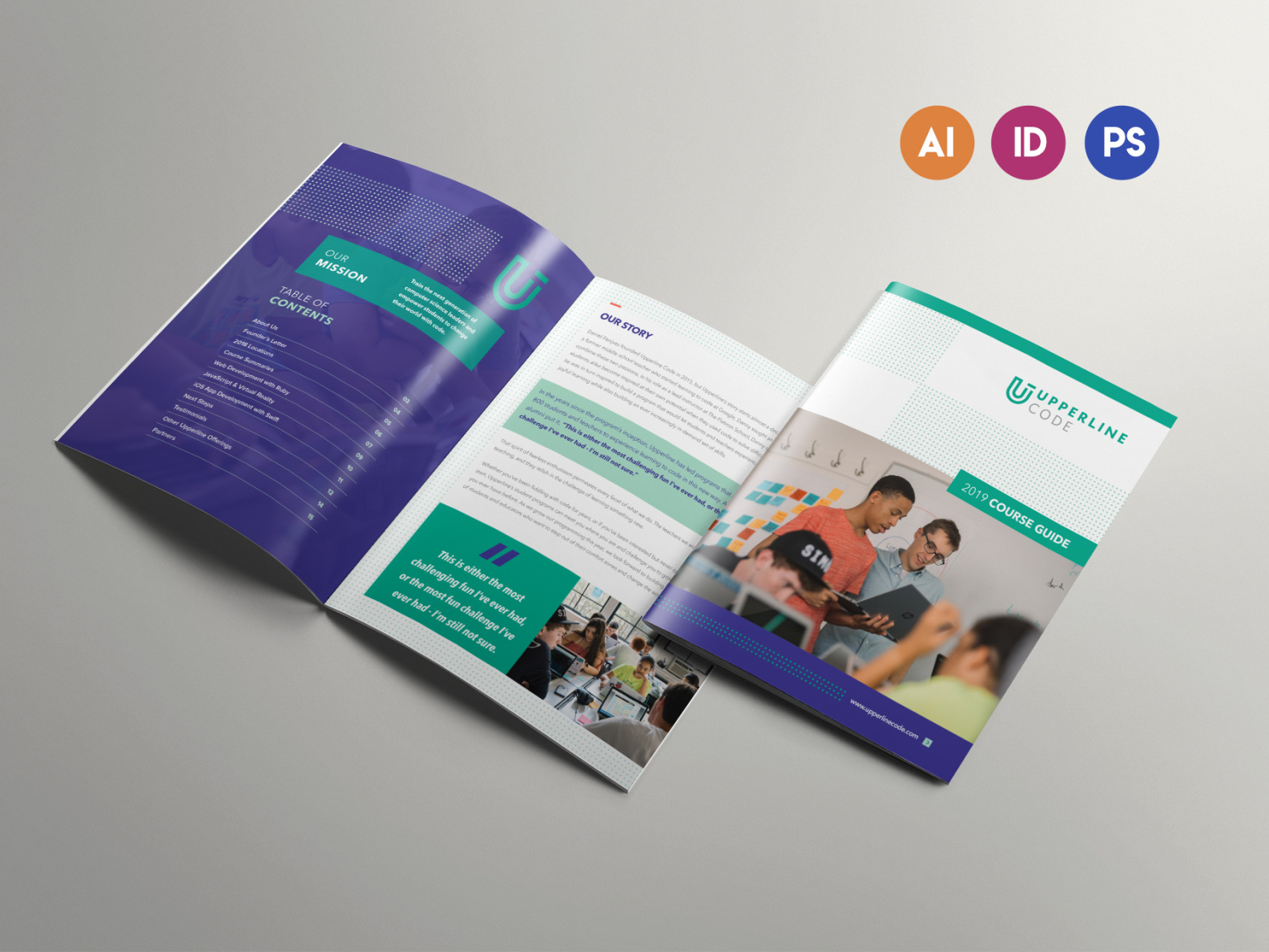 Course Brochure Design by Akil Mazumder on Dribbble