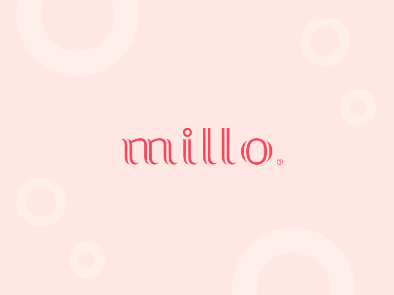Millo Logo Design by Andrea Binski on Dribbble