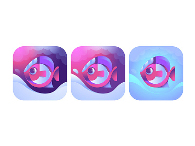 Fish App Icon by DewApples on Dribbble