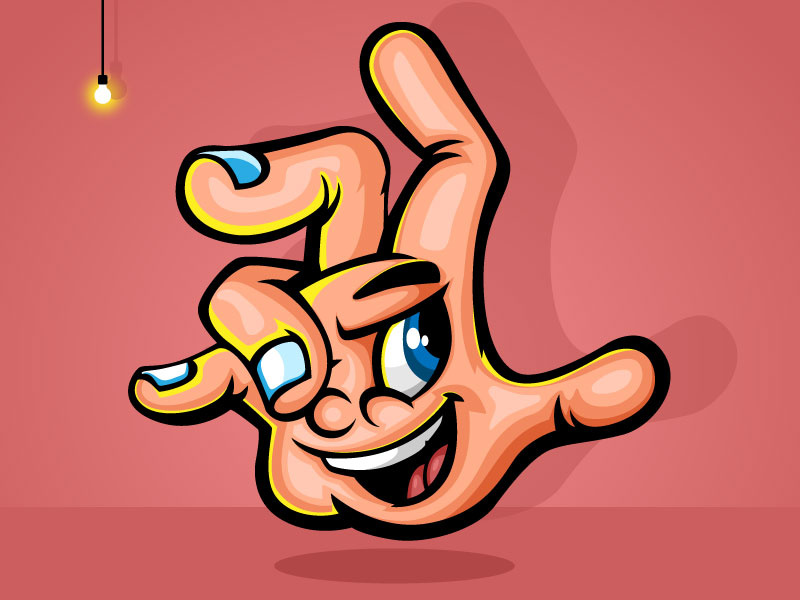 Funny Hand dancing by DewApples on Dribbble