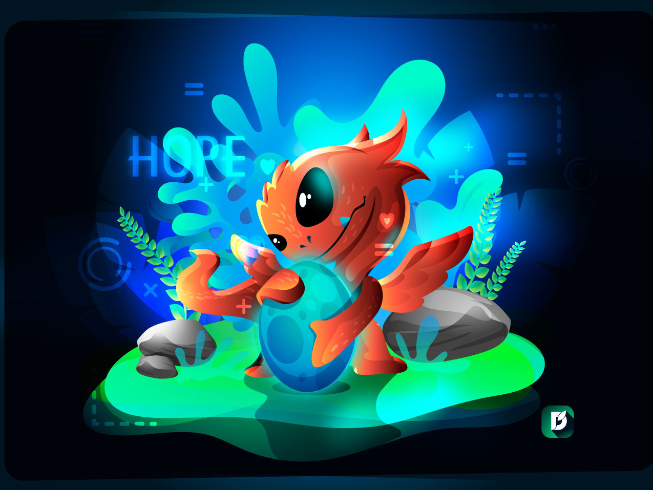 Dragon Hope by DewApples on Dribbble